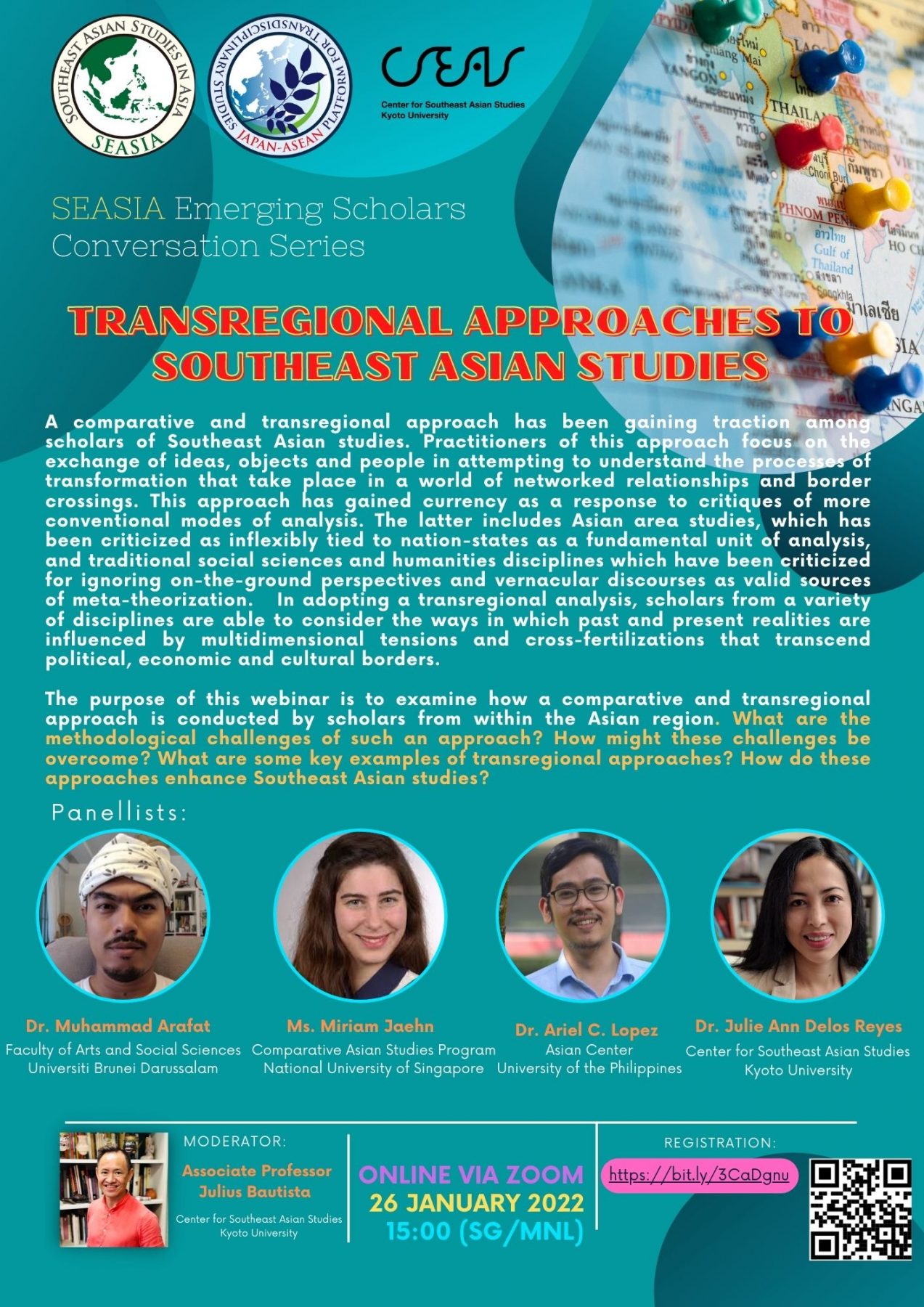SEASIA Emerging Scholar Conversation Series: Webinar on Transregional ...
